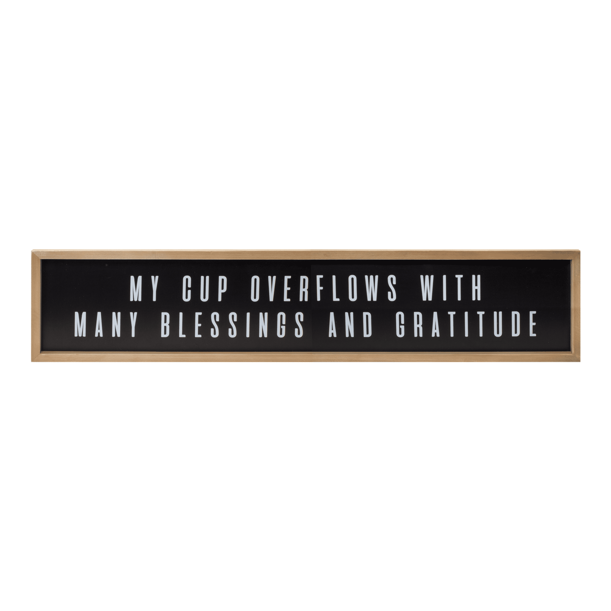 Melrose My Cup Overflows Plaque - Walmart.com