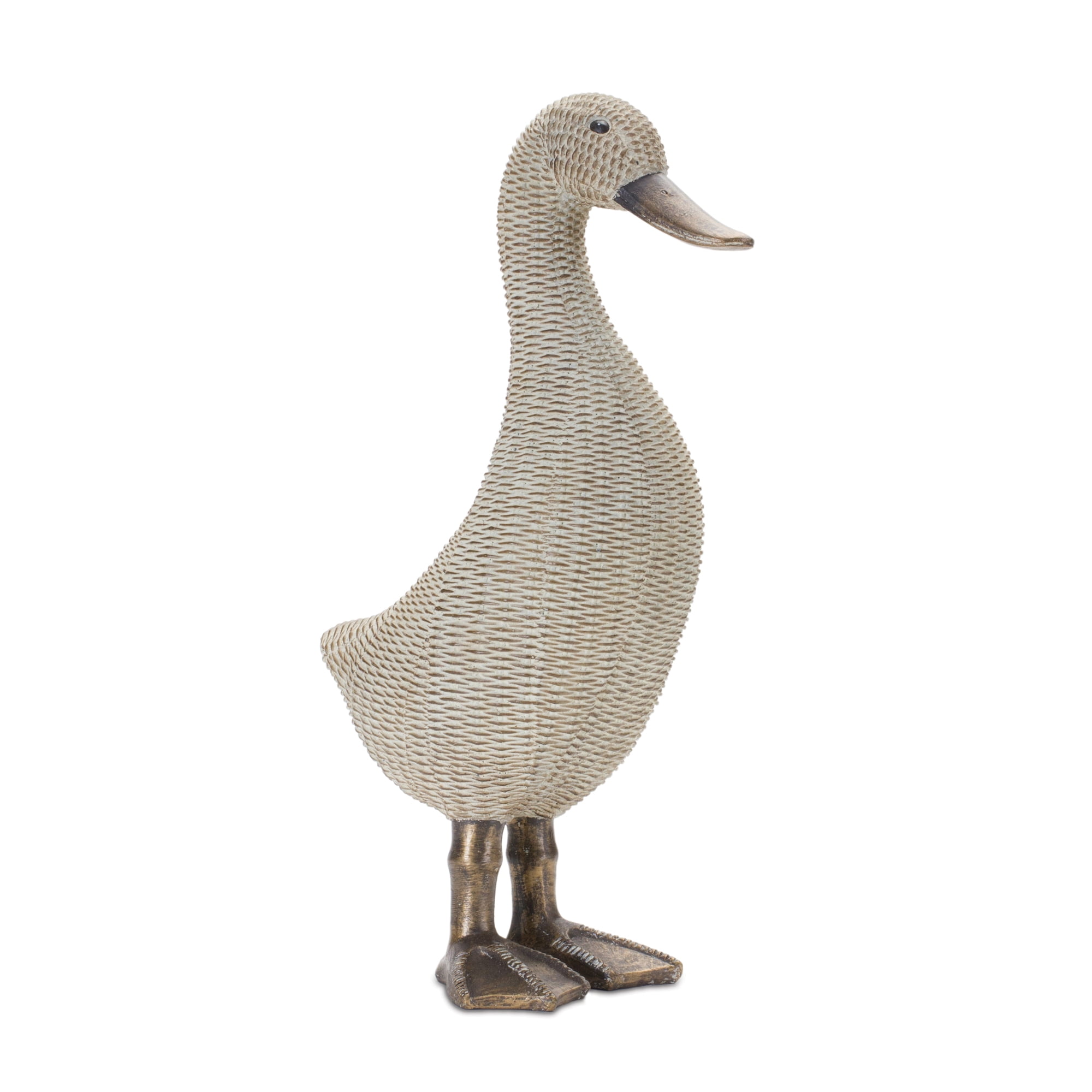 Melrose Set of 2 Wicker Duck Tabletop Figurines 12.75" - Walmart.com