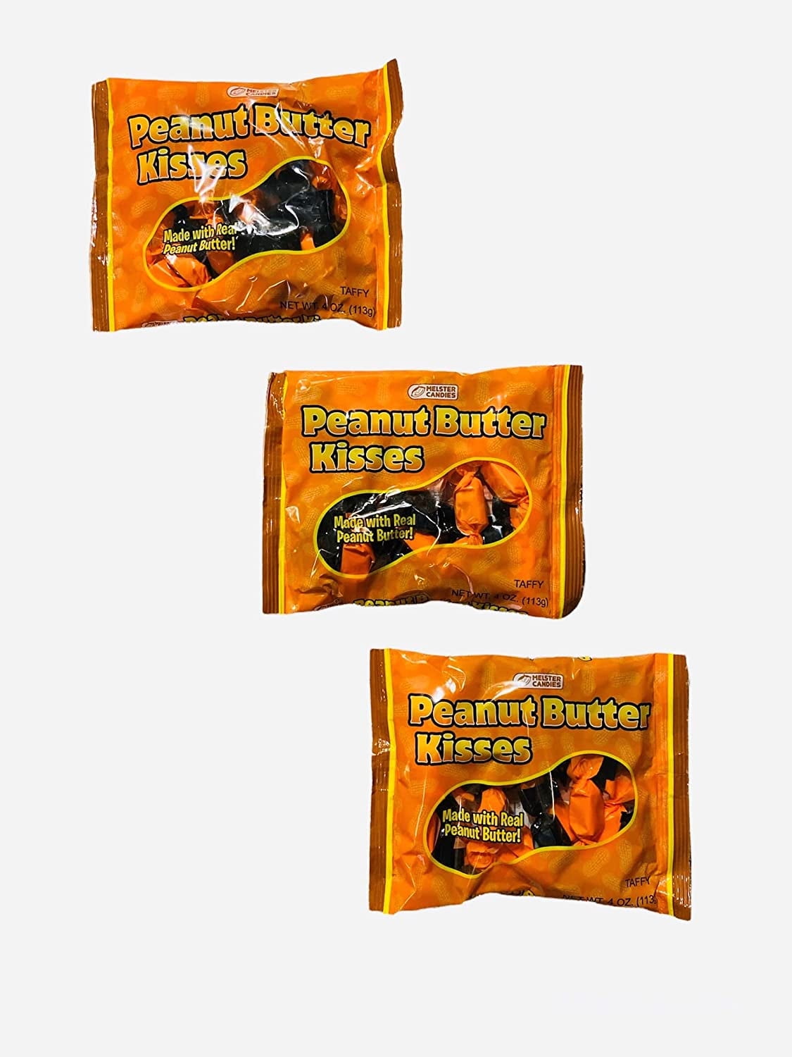 Melster Butter Kisses, 4 Ounce Bag, Gluten Candy (3) - Walmart.com