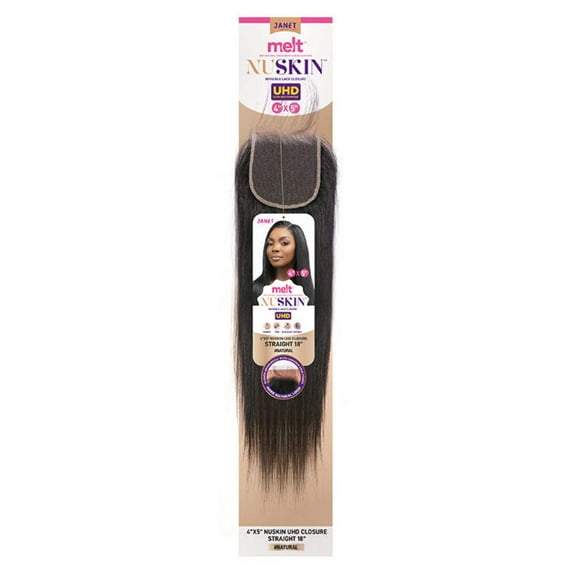 Melt 4x5 Invisible Lace Closure UHD Free Part Transparent Lace ...