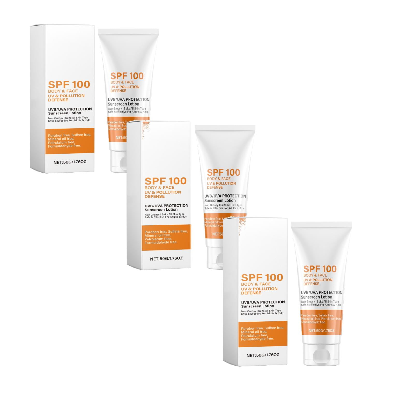Melt In Sunscreen Spf 100 Sunscreen For Body And Face Broad Spectrum
