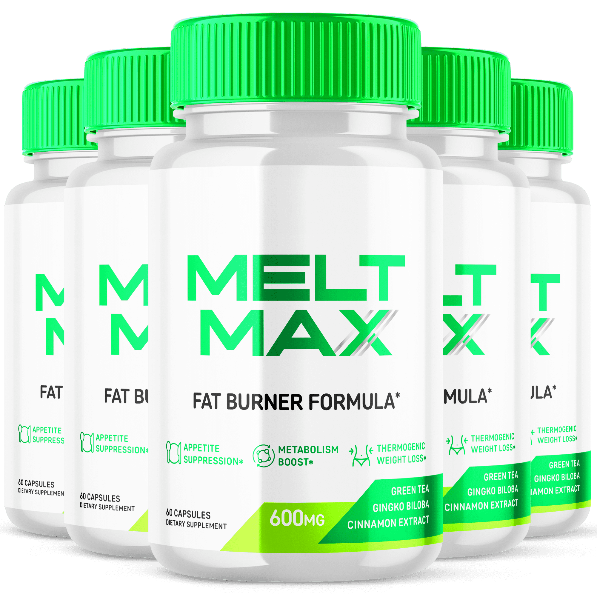 Melt Max Advanced Burner Formula Capsules Natural Energy and Fitness ...