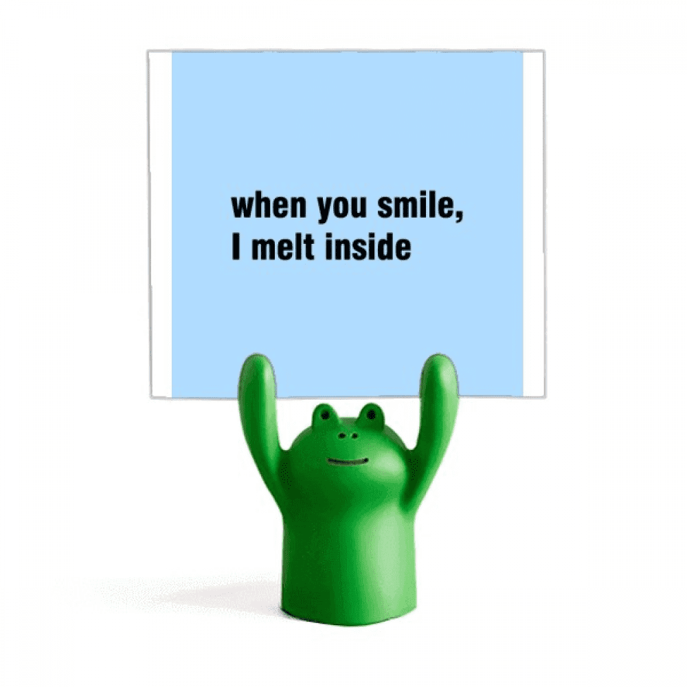 Melt Sle Pleasing Beauty Memo Holder Cartoon Animal Frog Stand ...