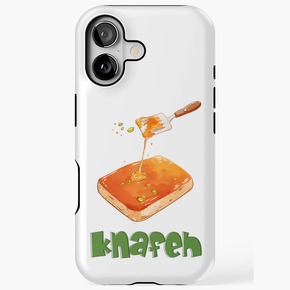 Melt in Your Mouth Magic Sweet Nablus Knafeh Cartoon iPhone 17 16 15 14 ...