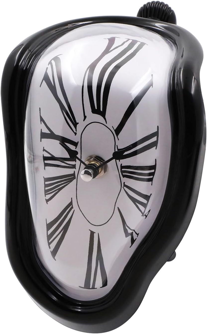 Melting Clock Dali Melted Clock Gift Decor Art Inspired Wall Clock ...