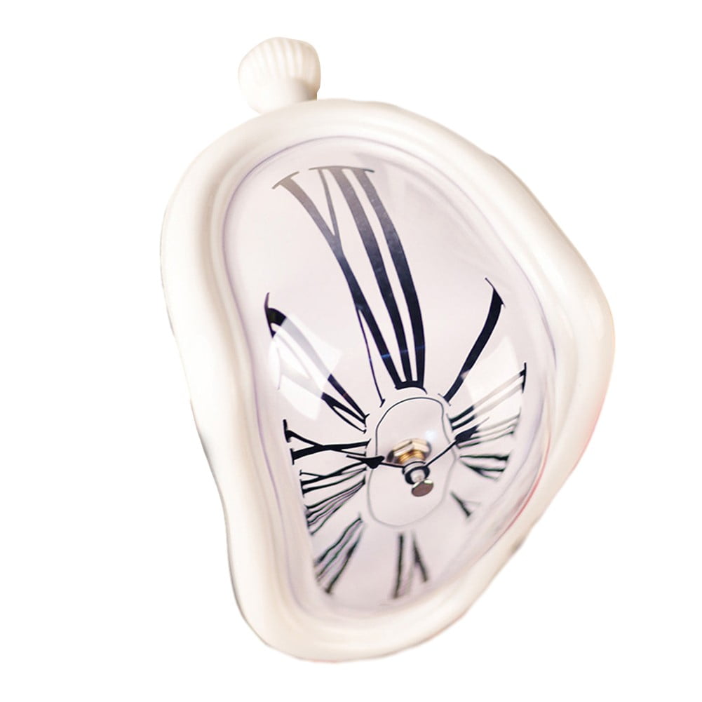 Melting Clock Distorted Wall Clocks Surrealist Dali Style Wall Watch ...