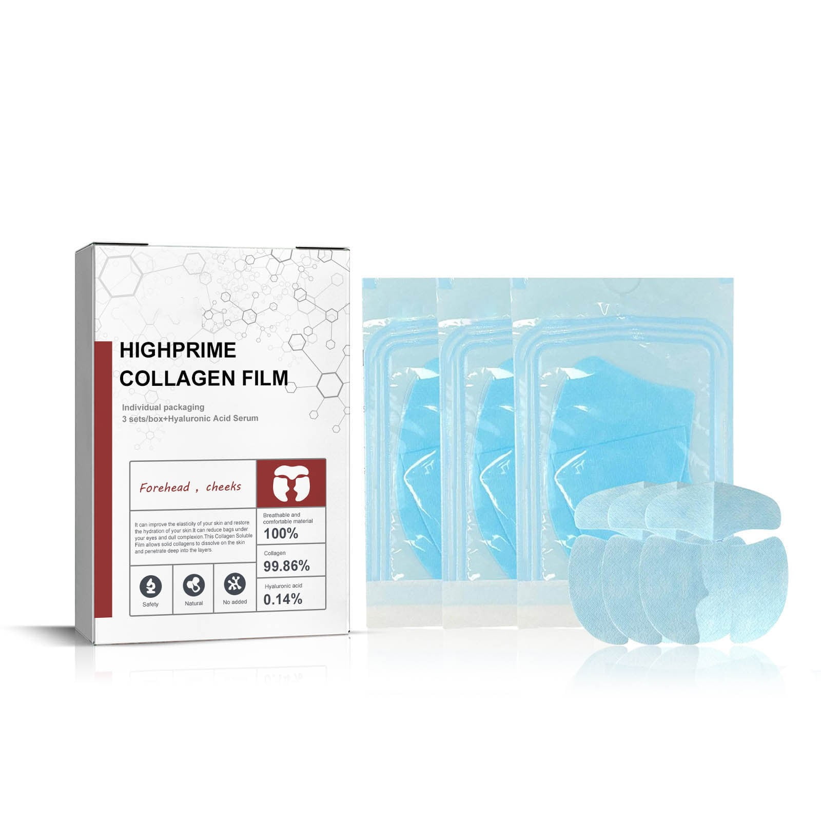 Melting Collagen Film | Highprime Collagen Film Mask, Soluble Collagen ...
