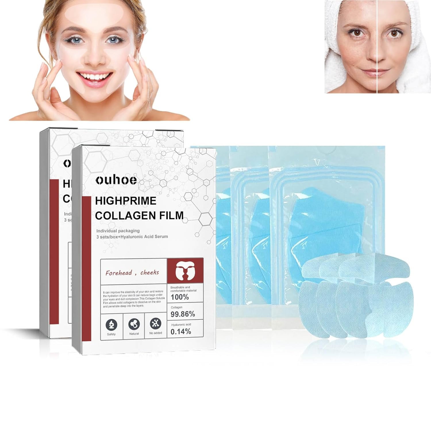 Korean Dermalayr Collagen Film for Firm Skin - 2 Boxes in Nepal at NPR ...