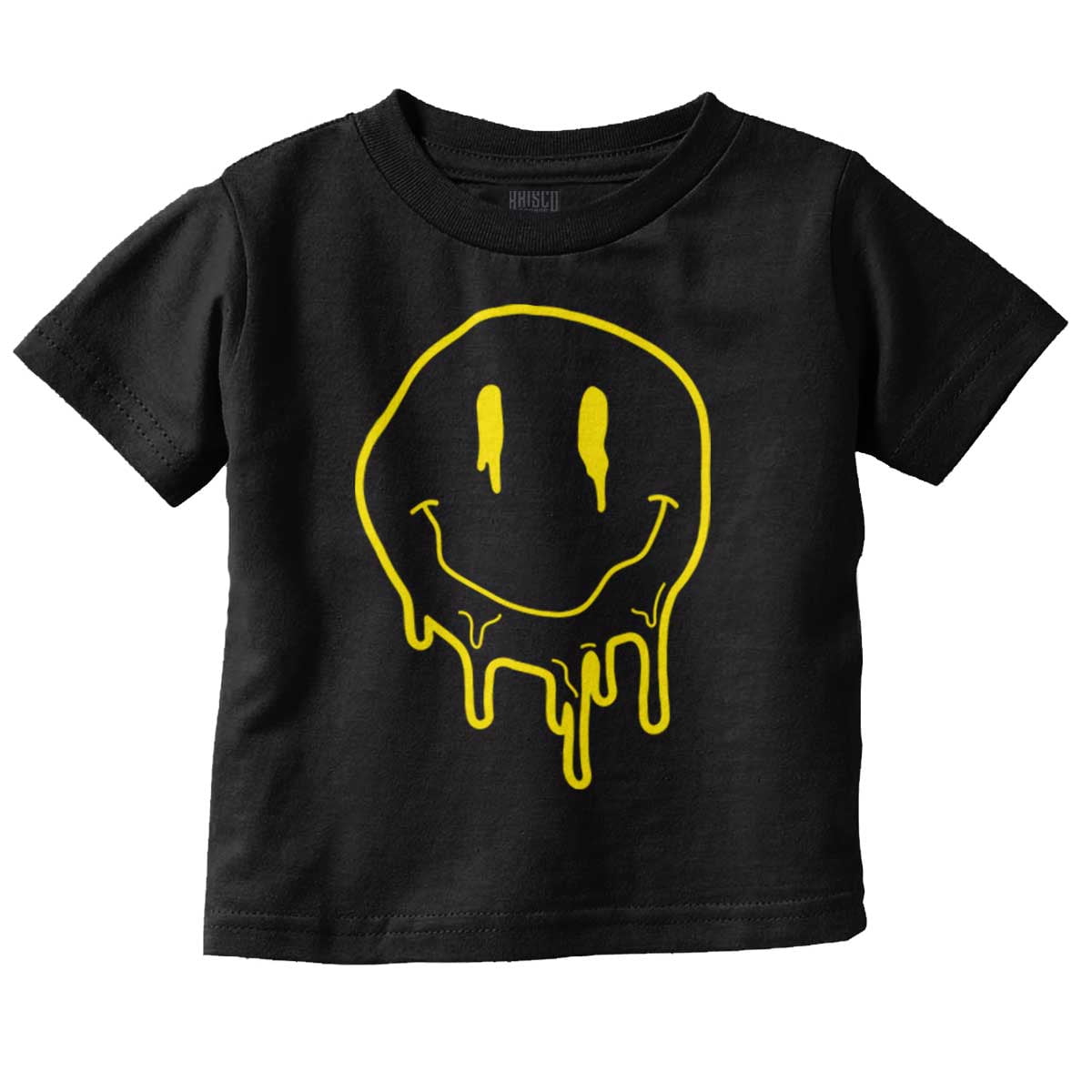 Melting Dripping Happy Face Smile Toddler Boy Girl T Shirt Infant ...