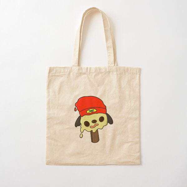 Melting Parappa The Rapper Popsicle Dog Ice Cream Cotton Tote Bag ...