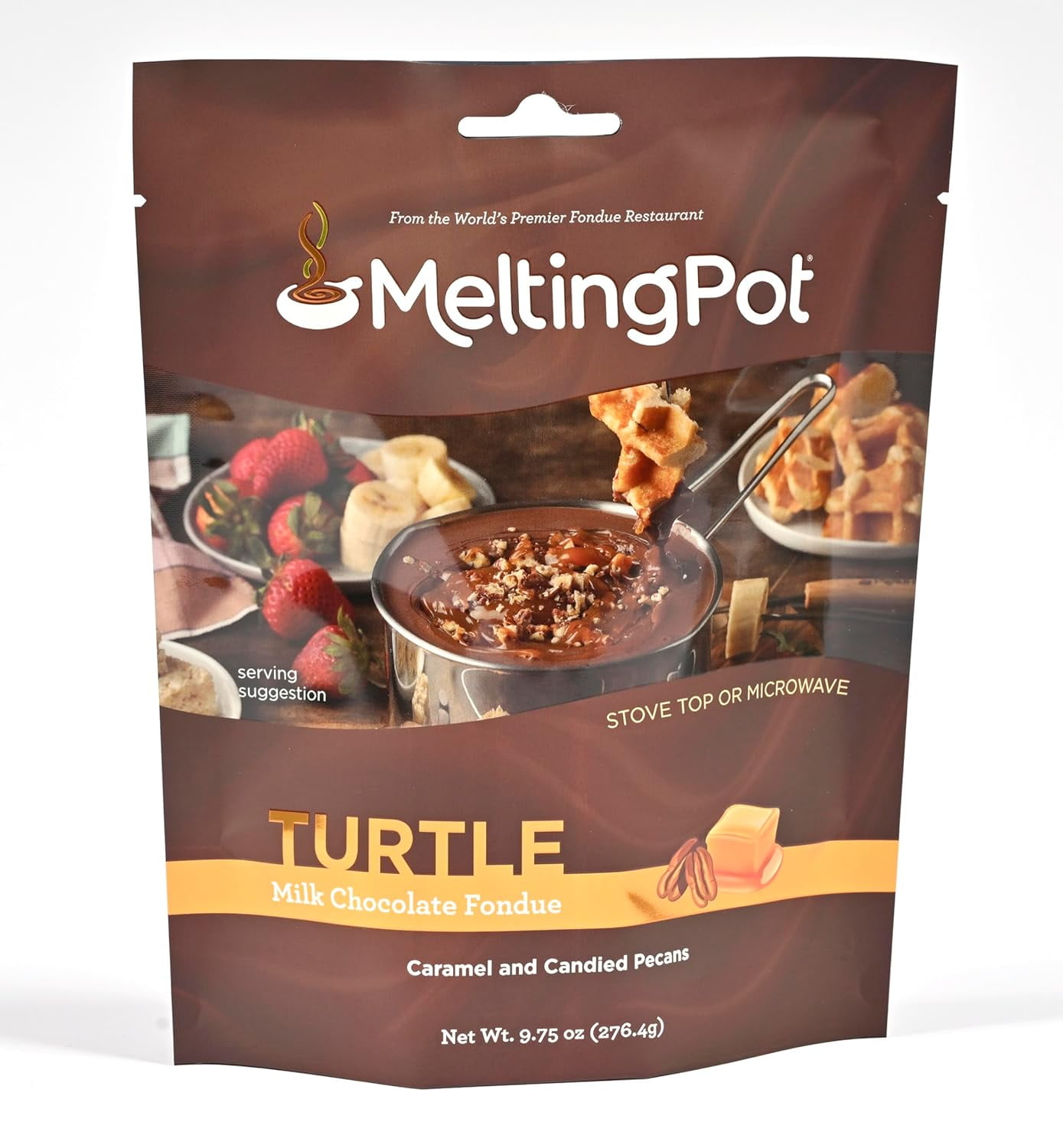 Melting Pot Chocolate Fondue; Mini Chocolate Wafers For Melting, Milk ...