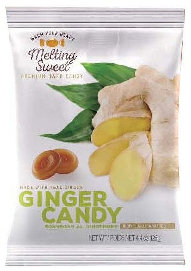 Melting Sweet Premium Individually Wrapped Ginger Hard Candy, 4.4 oz ...