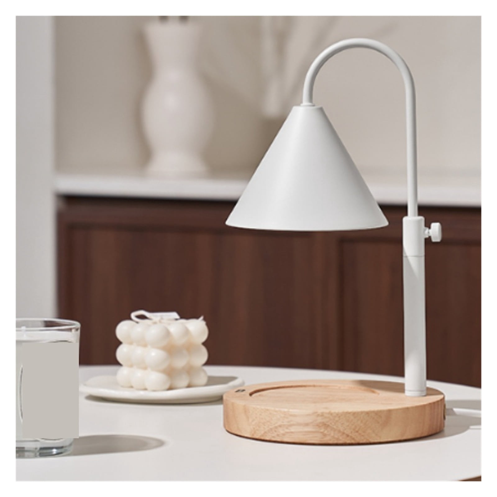 Melting Wax Lamp Adjustable Smokeless Retro Romantic Melting ...