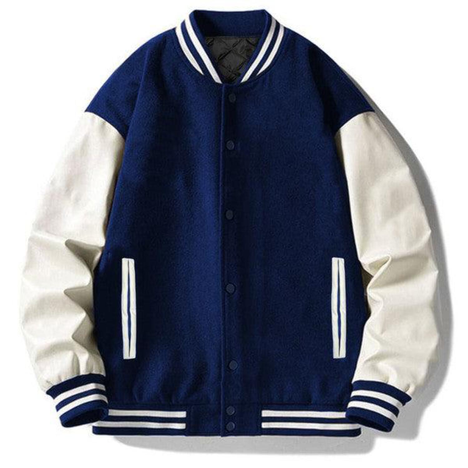 Melton Lettermans Jacket - Walmart.com