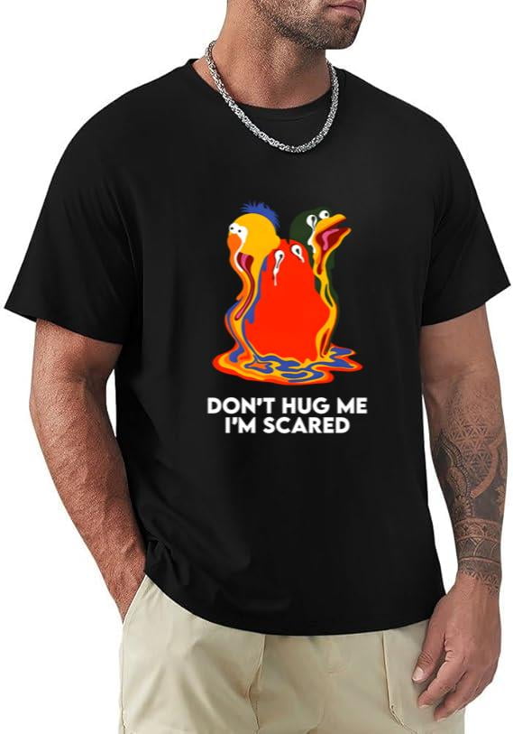 Melty Face Dont Hug Me Im Scared Horror Web Series Fan T-shirt, for men ...