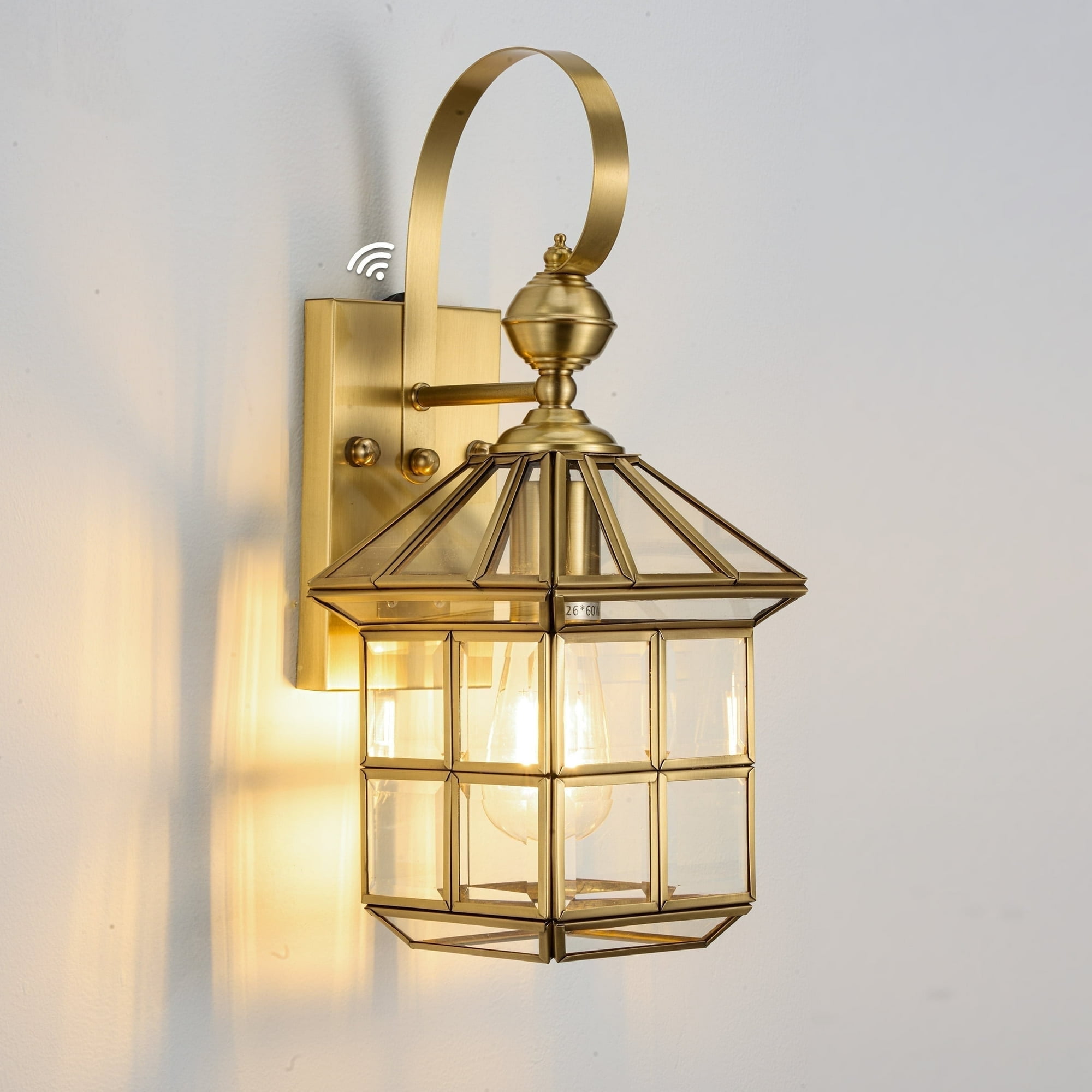 Meluaim Outdoor Wall Lights, Motion Sensor Wall Sconce Light Fixture ...