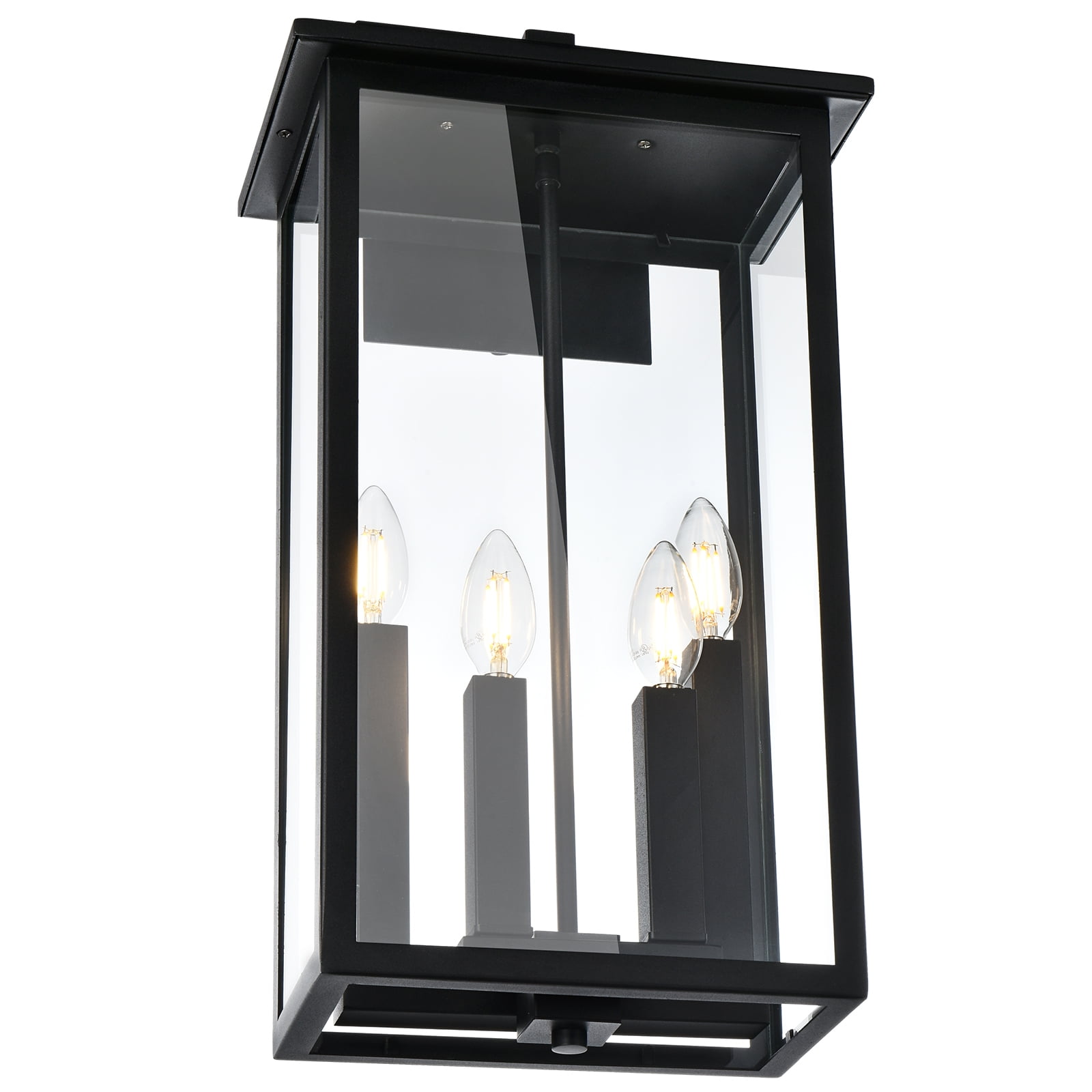 Melucee Outdoor Wall Light Fixtures, Exterior Waterproof Lanterns, 4 ...