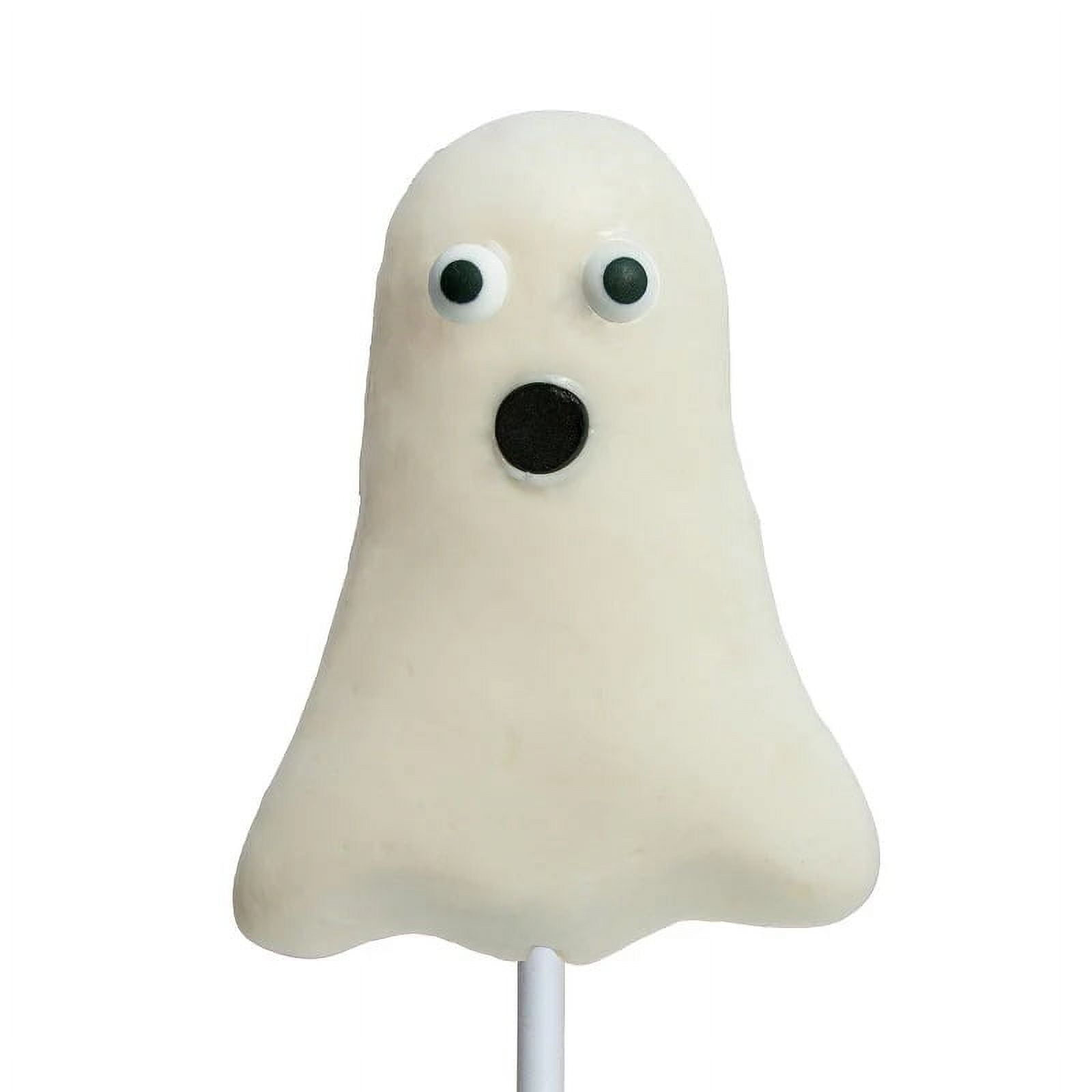 Melville Candy Halloween Spooky White Ghost Lollipop, 3 Pops - Walmart.com