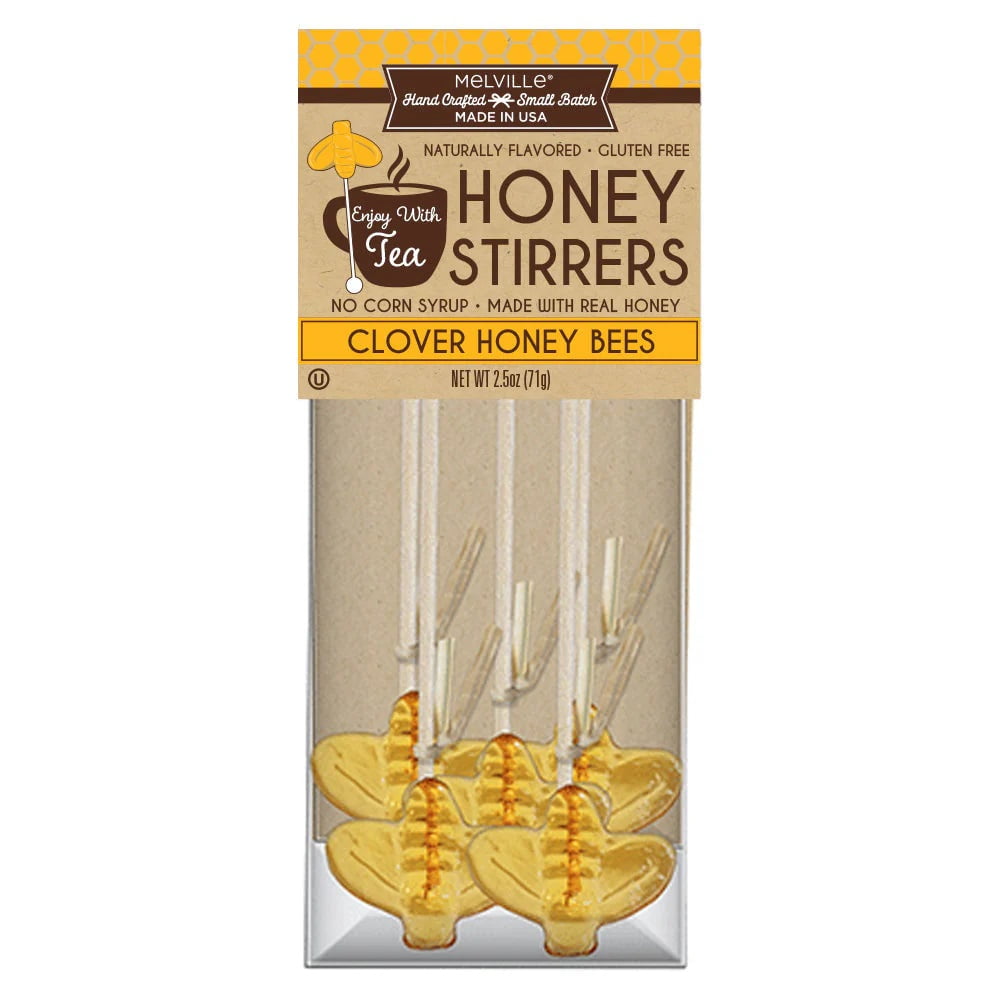 Melville Candy Hard Candy Honey Bumble Bee Lollipop On Wooden Ball ...