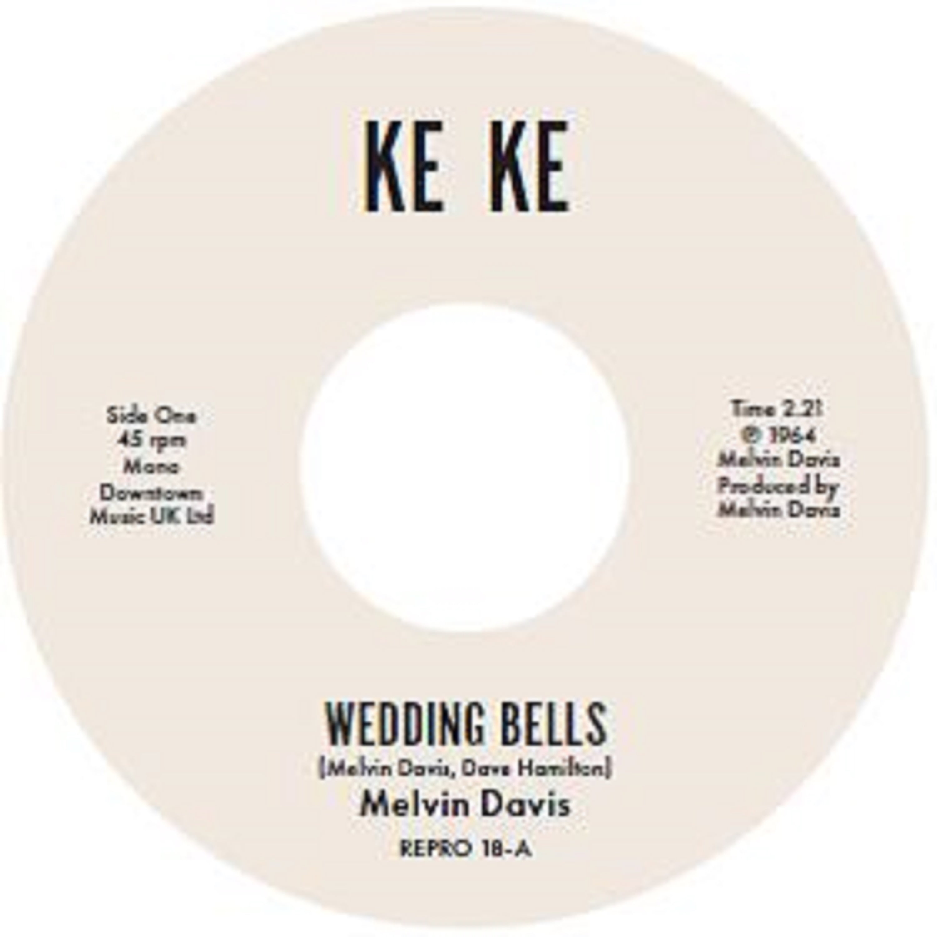 Melvin Davis - Wedding Bells / It's No News - Music & Performance ...
