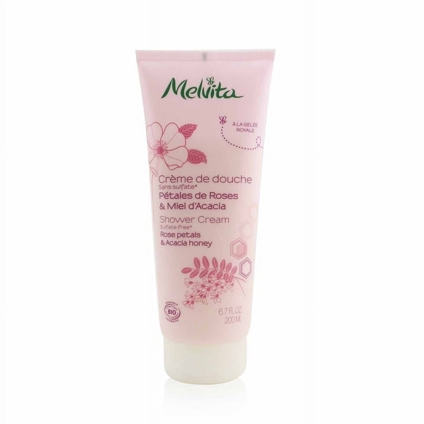 Melvita Rose Petals & Acacia Honey Shower Cream 200ml/6.7oz - Walmart.com