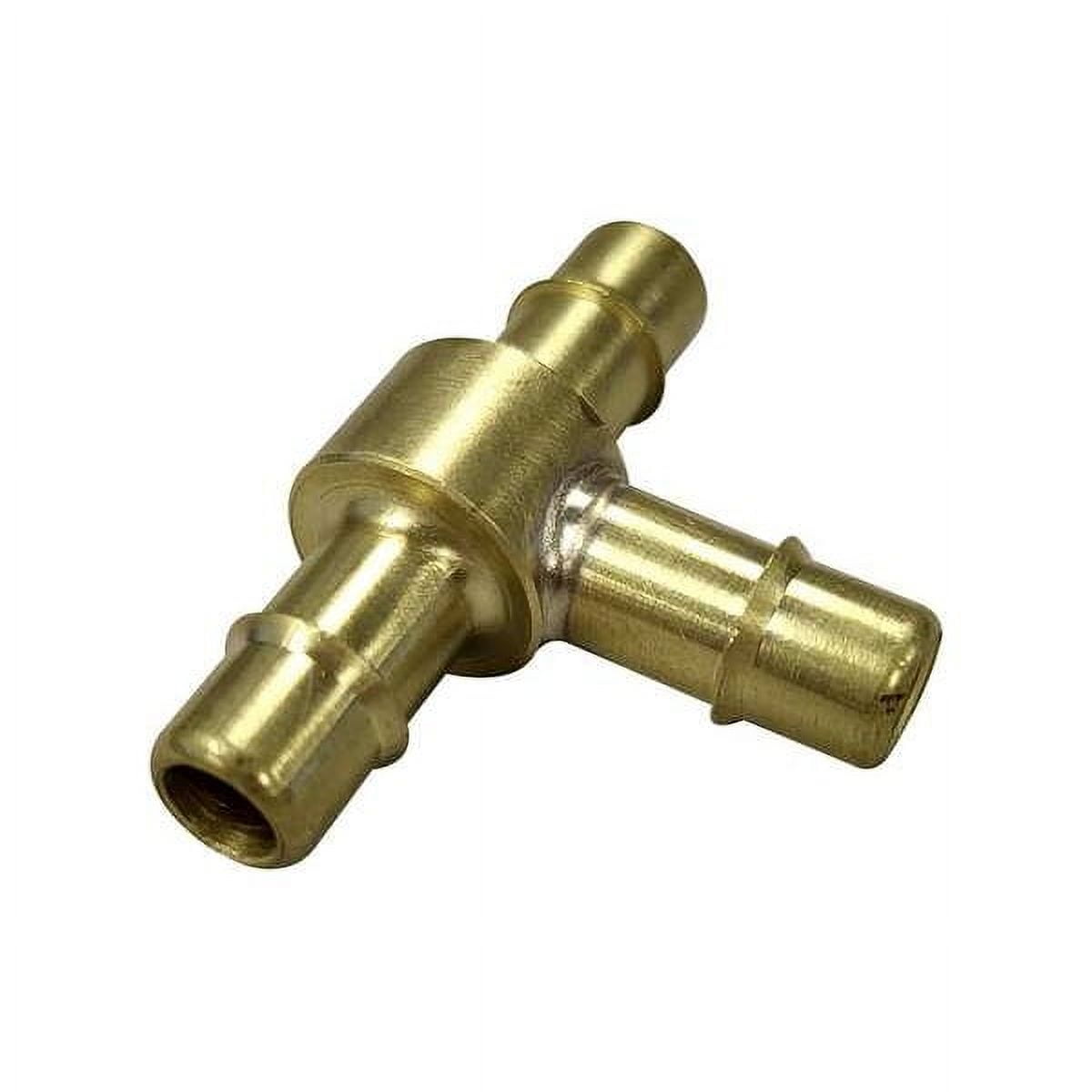 Mem-Co Mini Barb Fitting,27/32",Brass T3 - Walmart.com