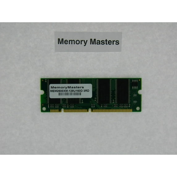 Mem2600Xm-128U160D 128Mb Dram Dimm Memory For 2600Xm Series Router ...
