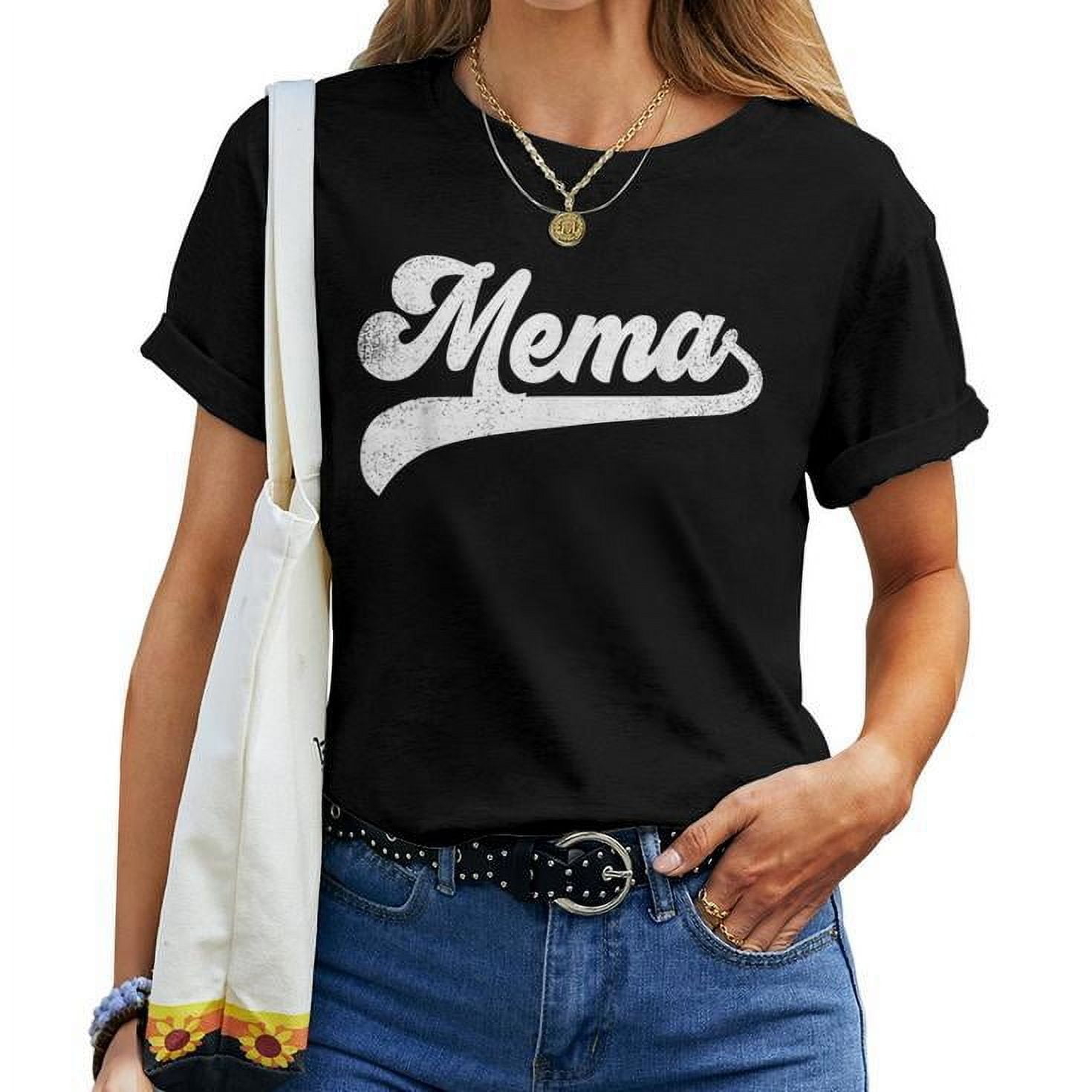 Mema T-Shirt – Mother’s Day Shirt for Mema, Proud Grandmother Tee, Cute ...