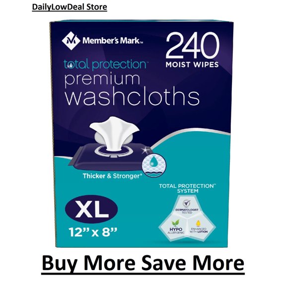 Disposable Washcloths Adults