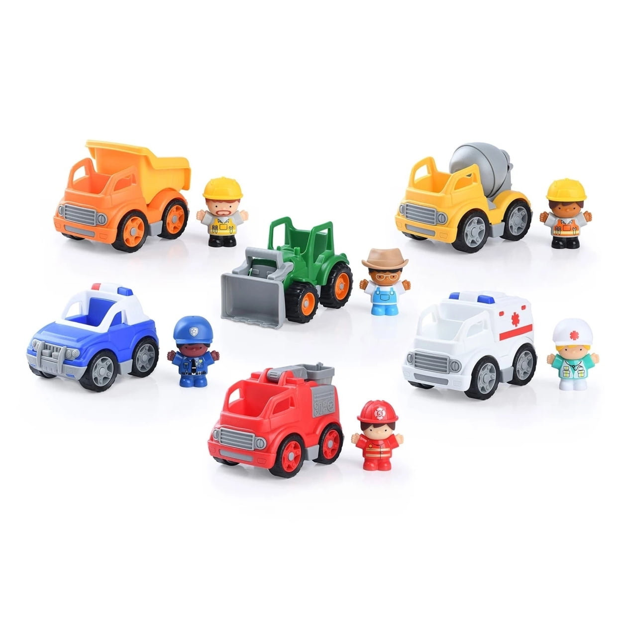 Member's Mark Vehicle Set (6 Pack) - Walmart.com