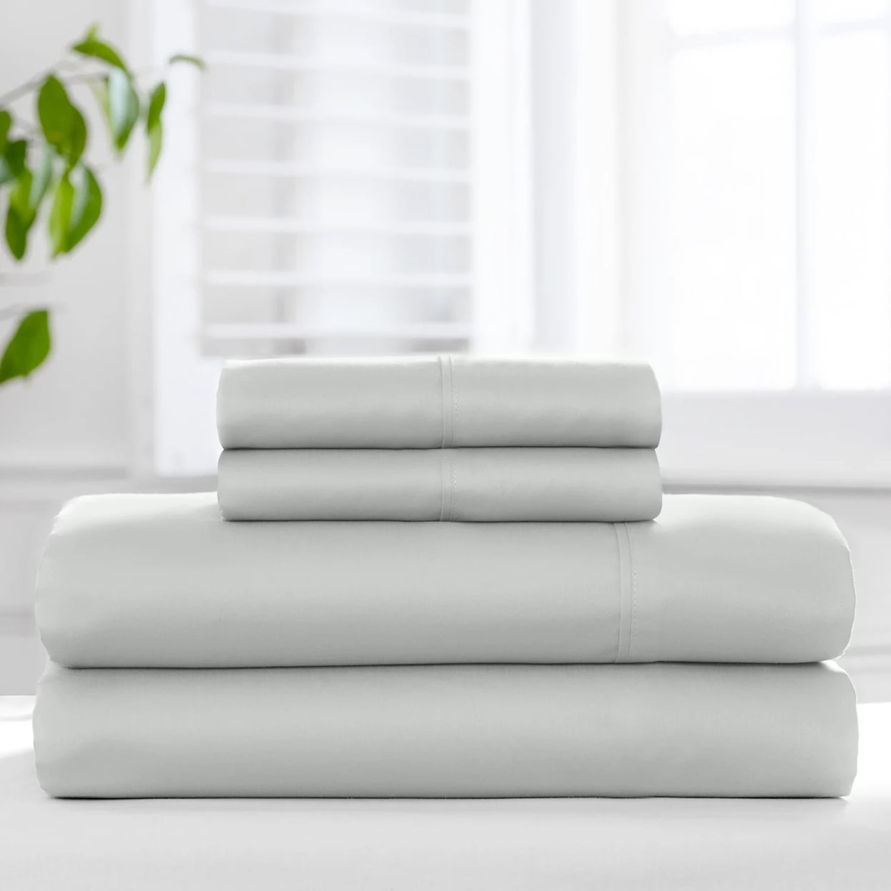 Members Mark King 450 Thread Count Stretch Fitted Sheet with Flexi-Fit ...