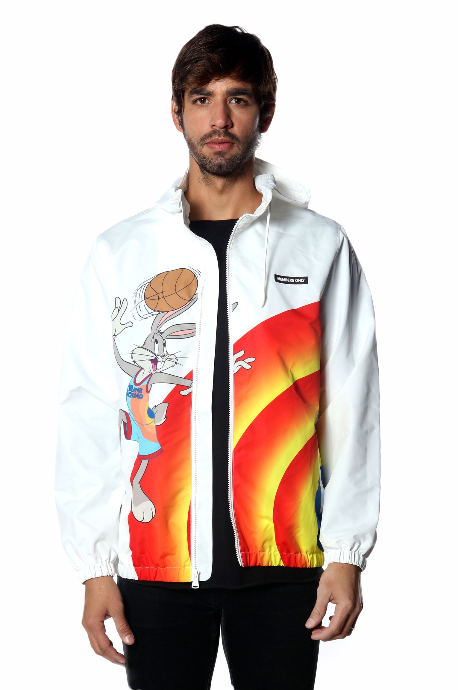 Members Only Men's Bugs Jacket Long Sleeves White L - Walmart.com