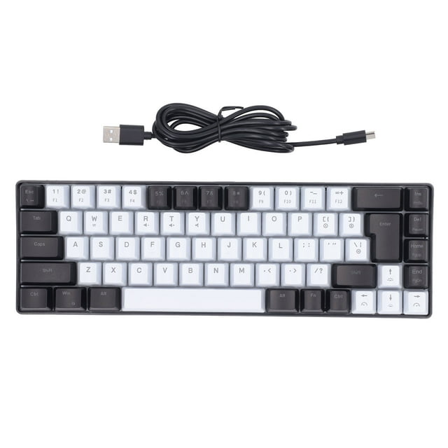 Membrane Gaming Keyboard 68 Keys RGB Backlit Ergonomic USB Interface ... Membrane Gaming Keyboard 68 Keys RGB Backlit Ergonomic USB Interface ...