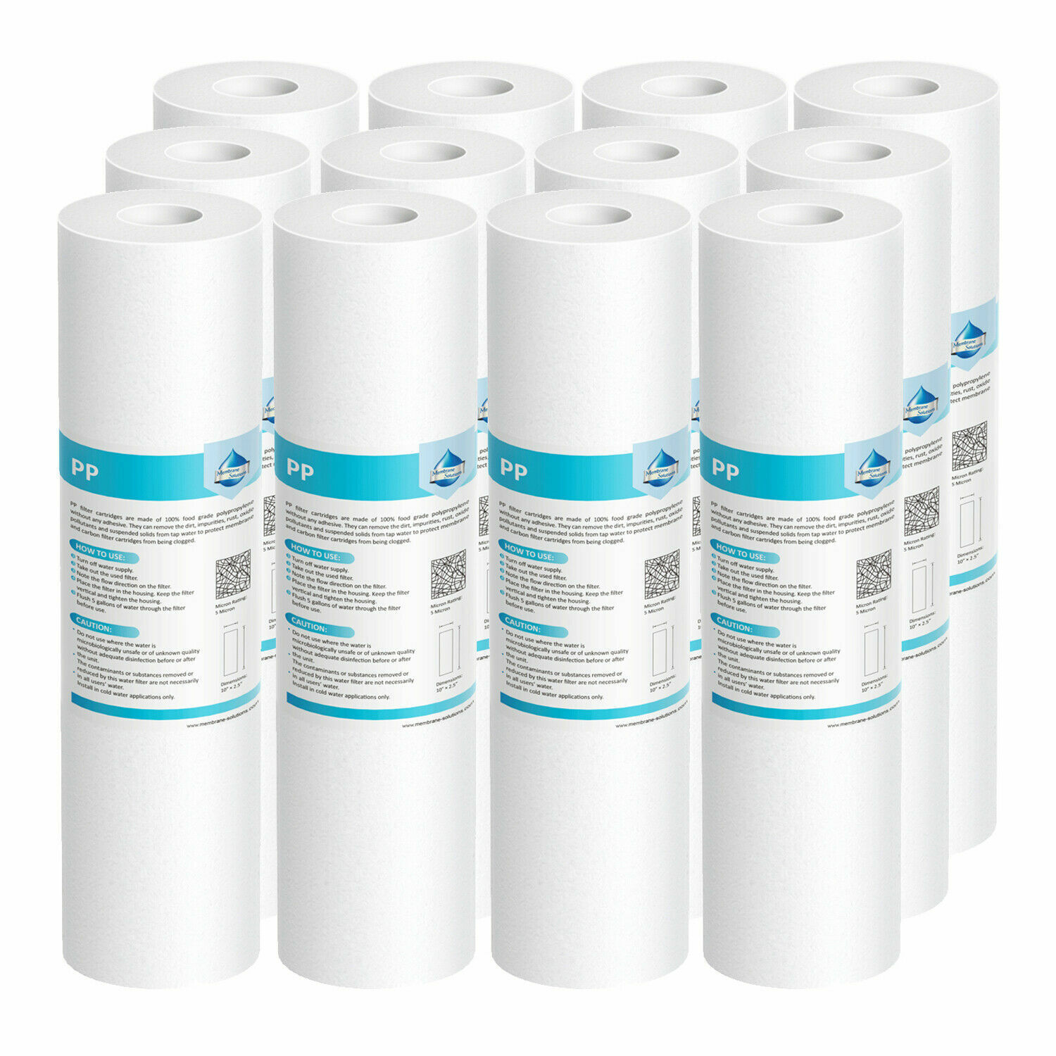 Premier Ro Pure Replacement Filter 6-pack Plus Membrane - Walmart.com