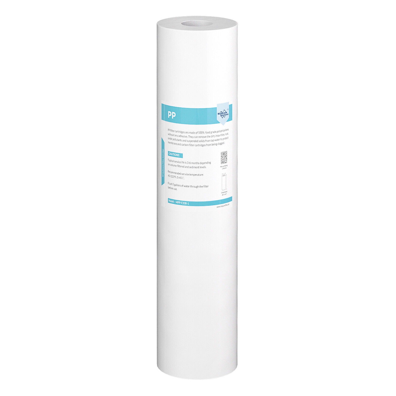 Membrane Solutions 5 Micron Sediment Water Filter Replacement ...