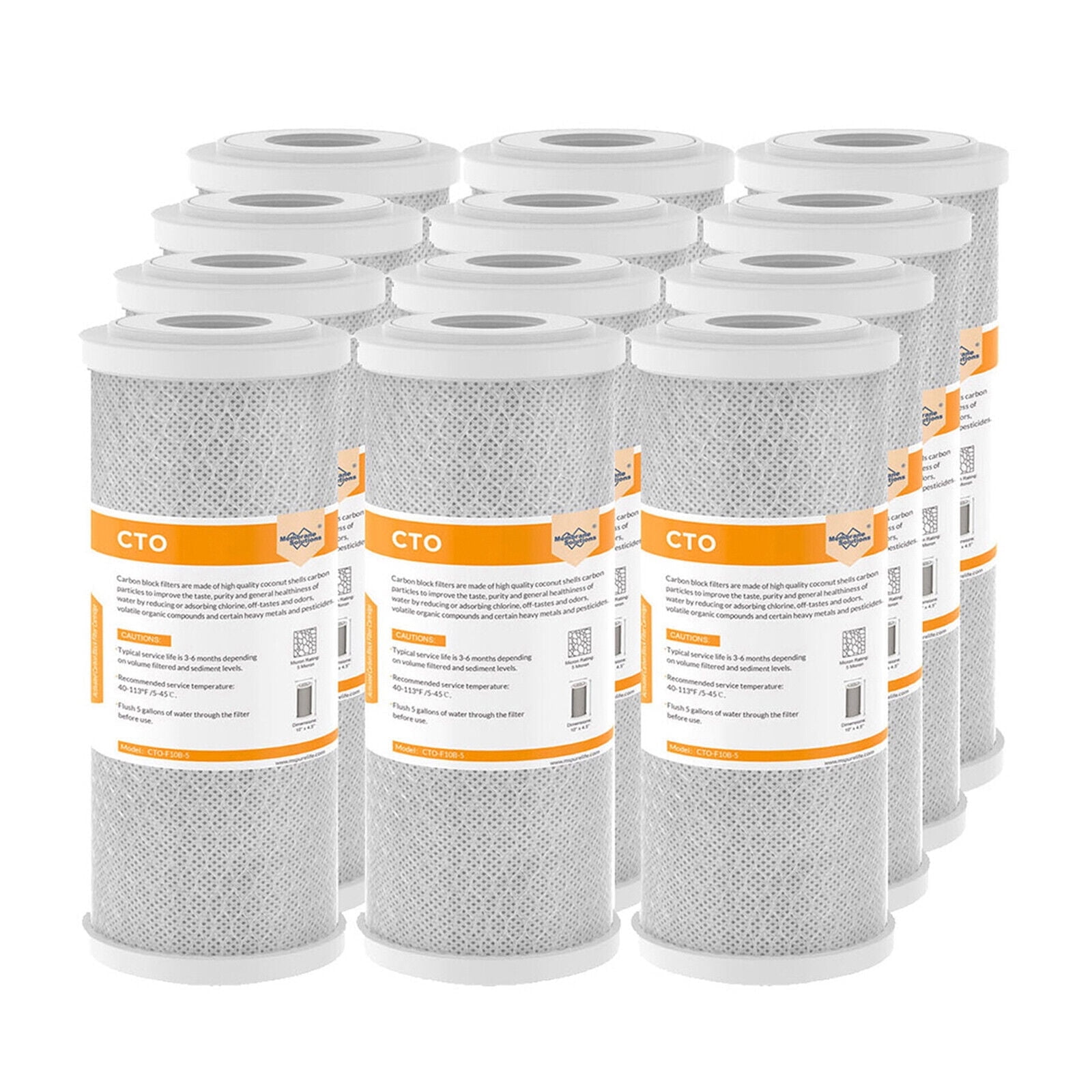 Membrane Solutions Whole House Water Filters Replacement, Activated ...