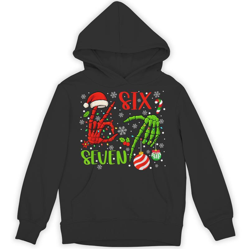 Meme Humor 6-7 Six Seven Funny Christmas Gen Z Slang Viral Trend ...
