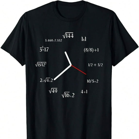 Meme Mathematics Mathematician Funny Math Clock Math T-S1HirtMade From ...