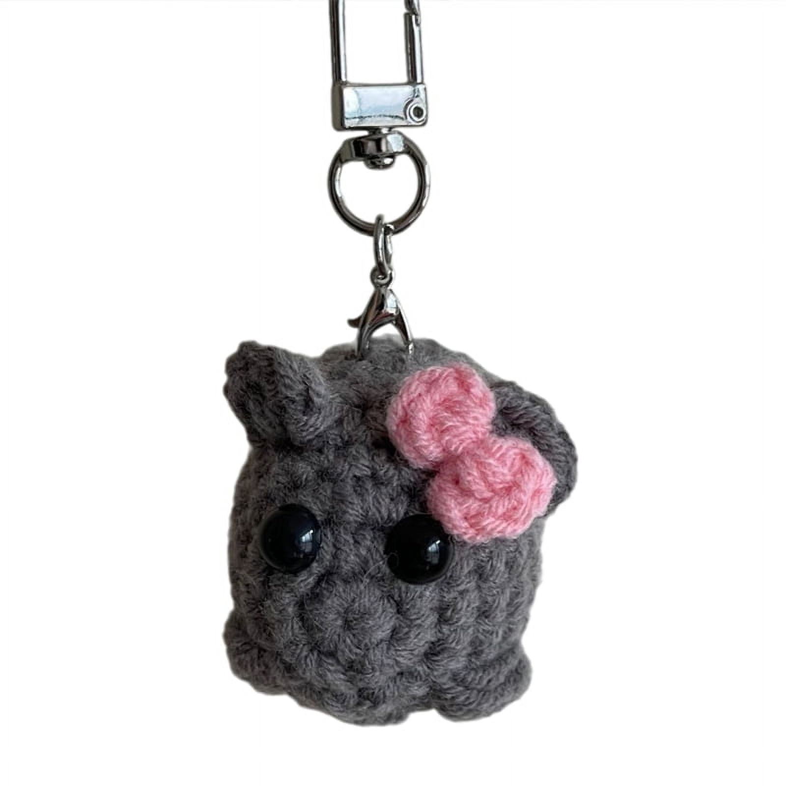 Meme Sad Hamster Plush Toy Sad Hamster Key Chain Keychains Ring For ...