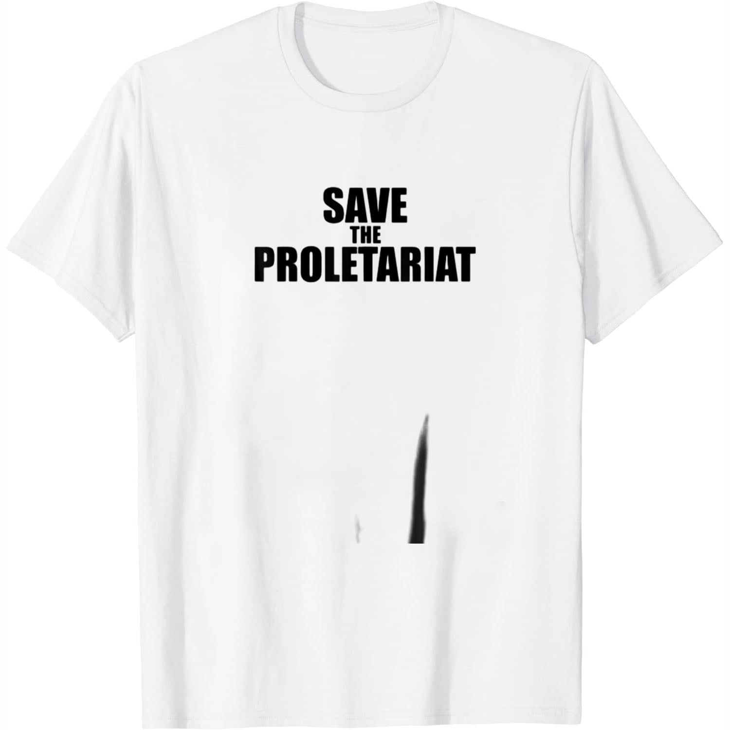 Meme - Save the Proletariat Womens T-Shirt White Large - Walmart.com