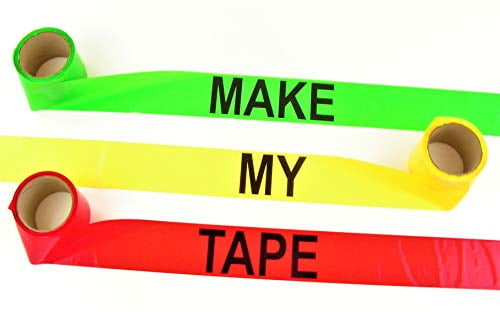 Meme Tape Caution Tape Non-Sticky, Yard Sale Barricade Tape by The Roll ...