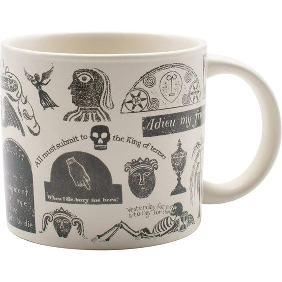 Memento Mori Coffee Mug - Features Classic Images Taken from Burial ...