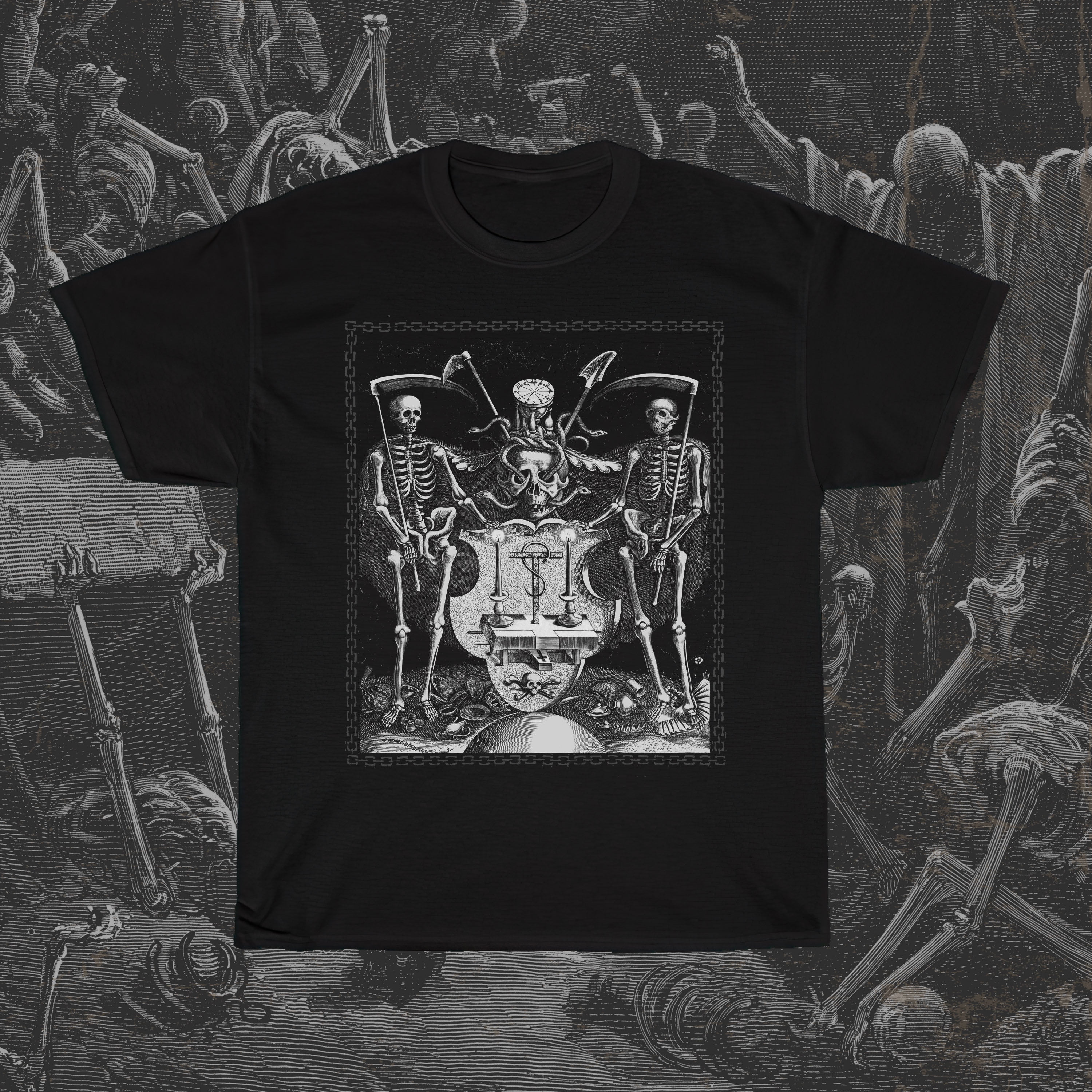 Memento Mori Shirt, Skeletons Shirt, Dance of Death Shirt, Danse ...