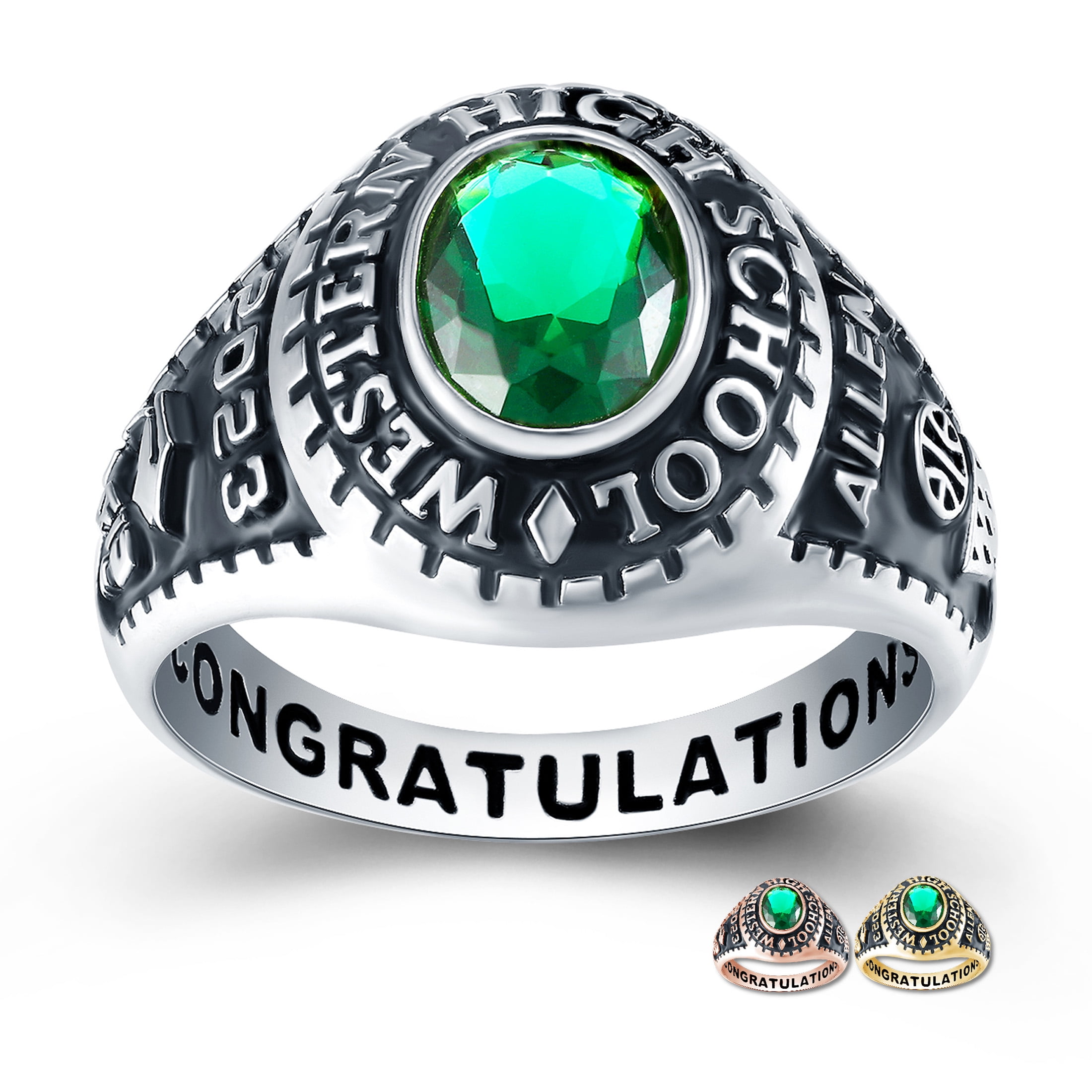 Mementos PJM Men's Class Rings Customized for High School or College ...