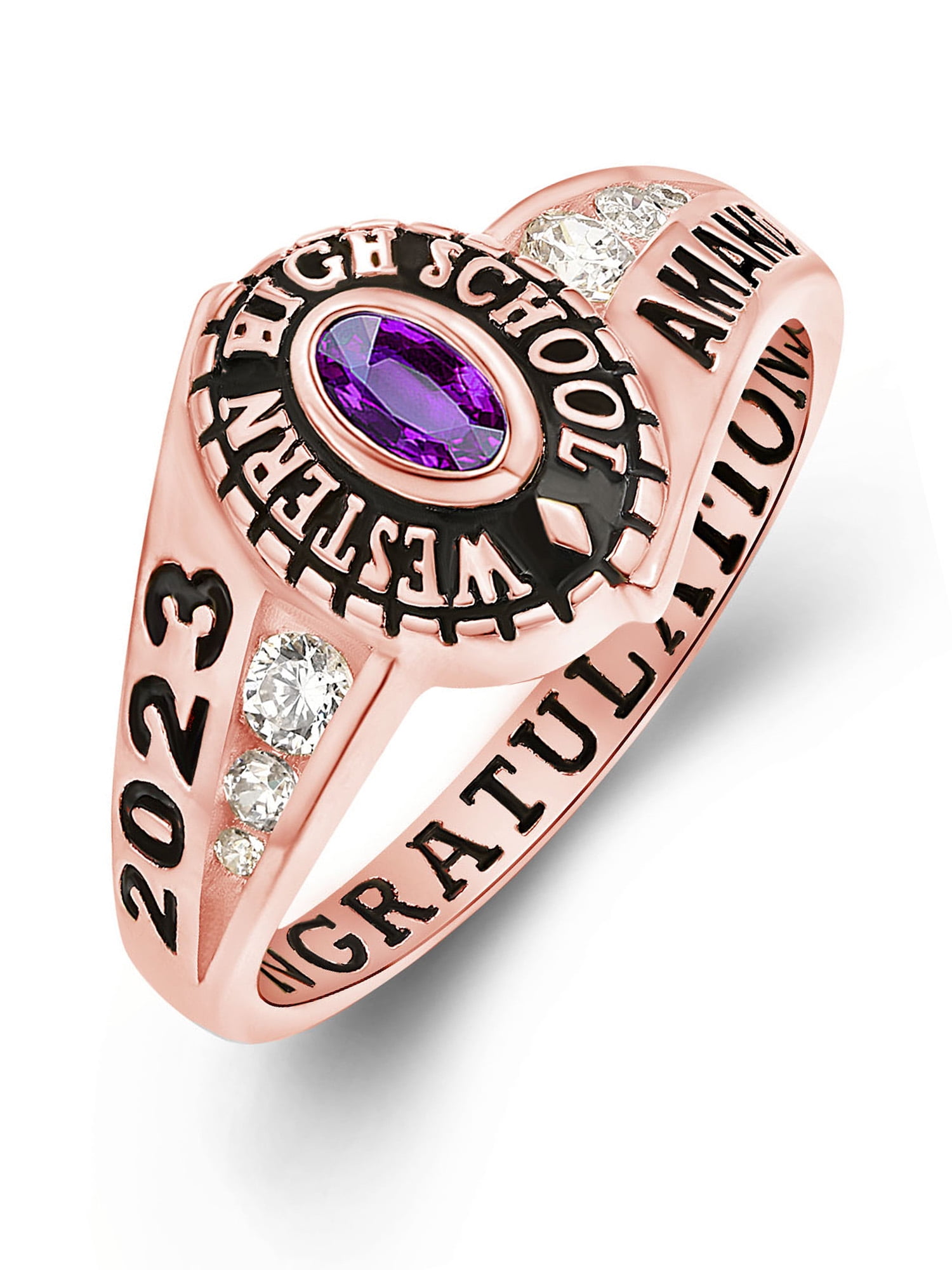 Mementos Pageantry Collection Customized Sterling Silver Women Class ...