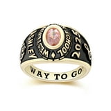 Free Shipping! Mementos Customized 10kt Gold Women Class Ring for High ...