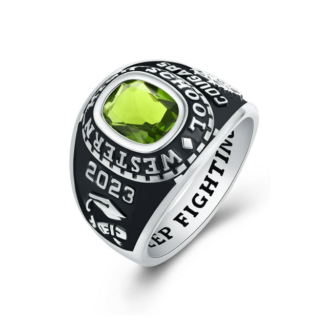Mementos Ultimate Collection Customized Sterling Silver Men Class Rings