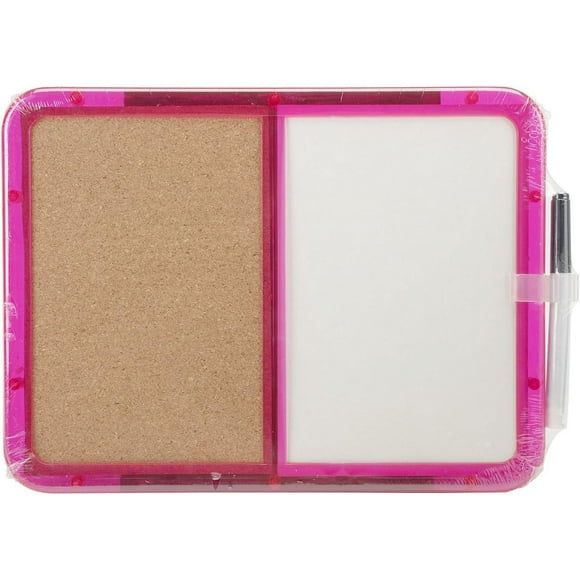 Half Cork Board White