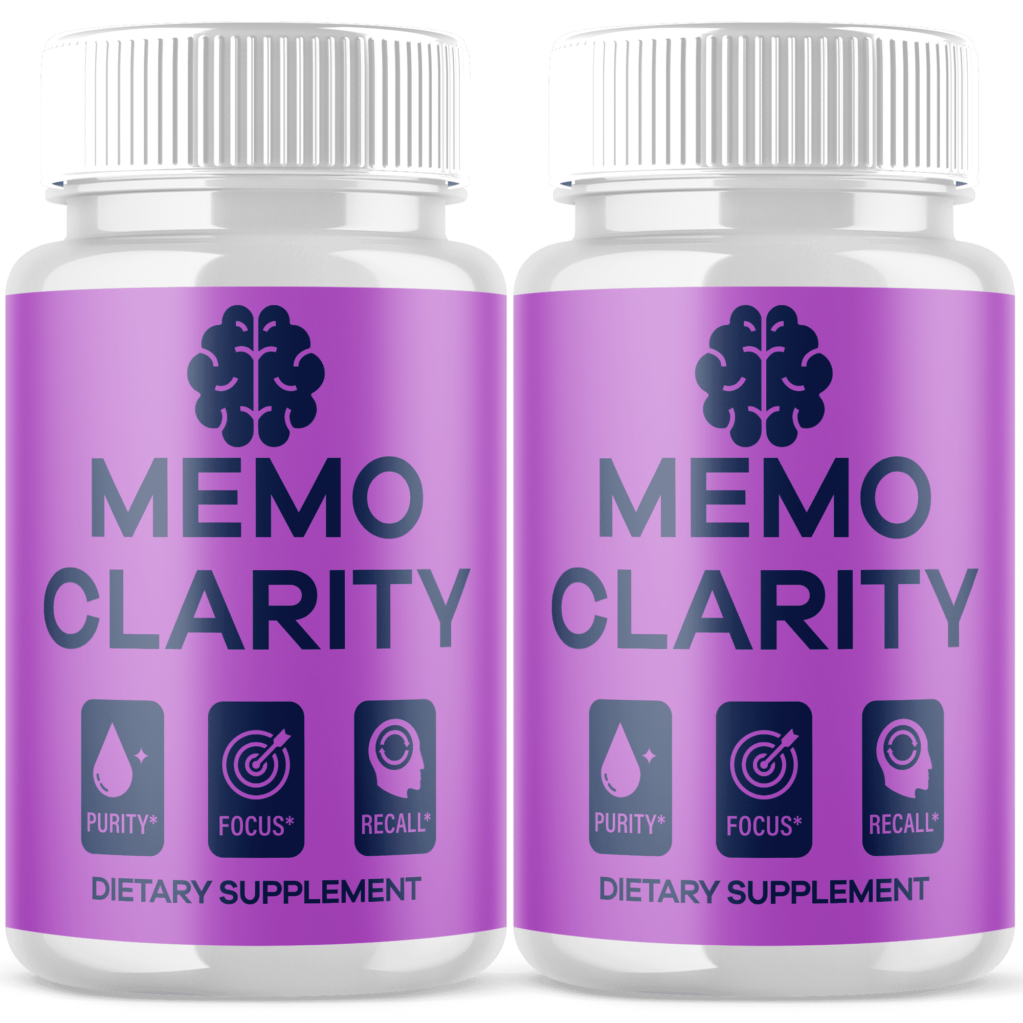 Memo Clarity Advanced Formula Brain Support Pills Maximum Strength ...