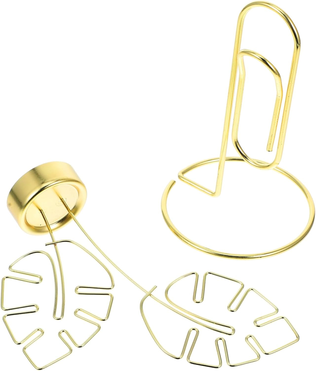 Memo Clip Photo Clip Stand Light Weight Photo Holders for Tables Place ...